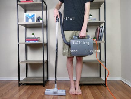 Hoover PortaPower Vacuum Review: Good Suction, Awkard Handling