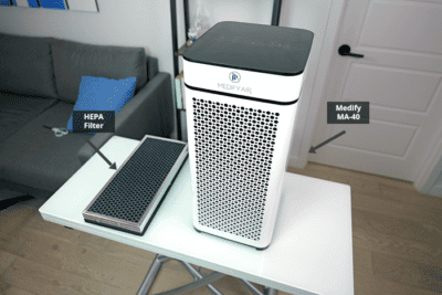 Medify MA-40 Review - Objective Air Quality Tests - Modern Castle